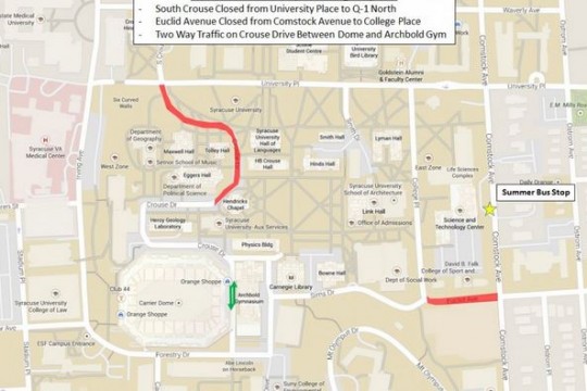 Map | Syracuse University News