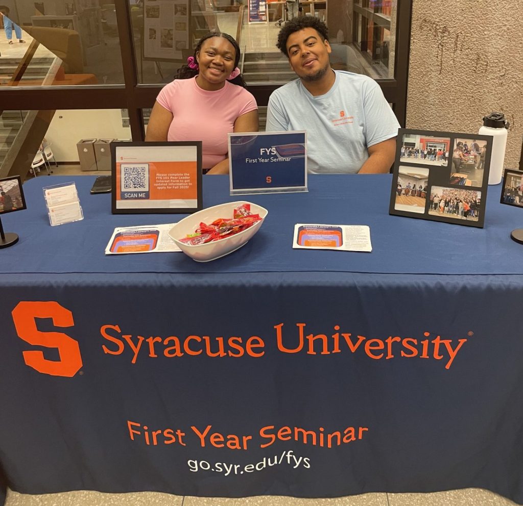 First Year Seminar Peer Leaders: They’re the Connectors in an ...
