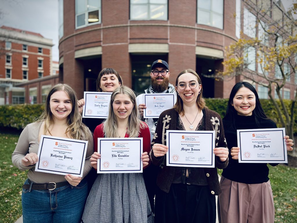 VPA Announces Bryan Buckley Film Production Award Winners | Syracuse ...